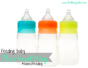 Feeding baby the Honest Way #honestfeeding - Brittany Estes